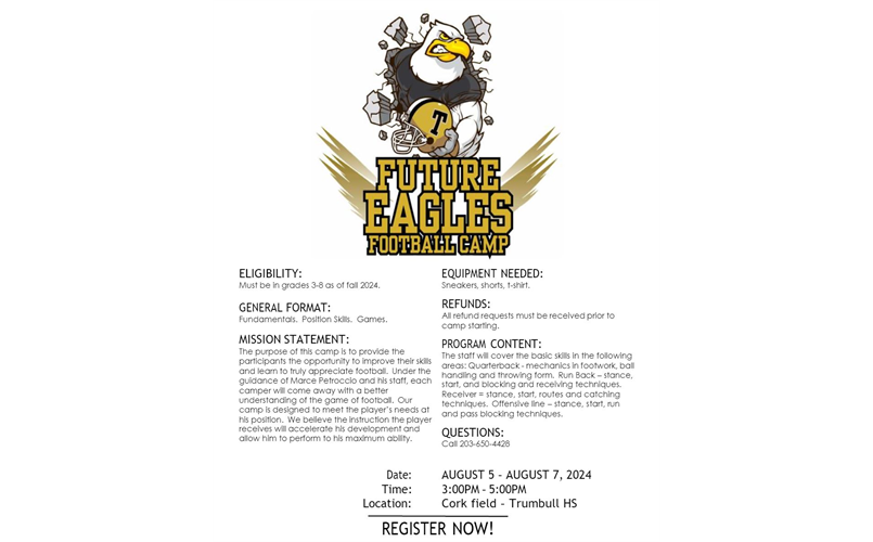 Trumbull Pop Warner > Home